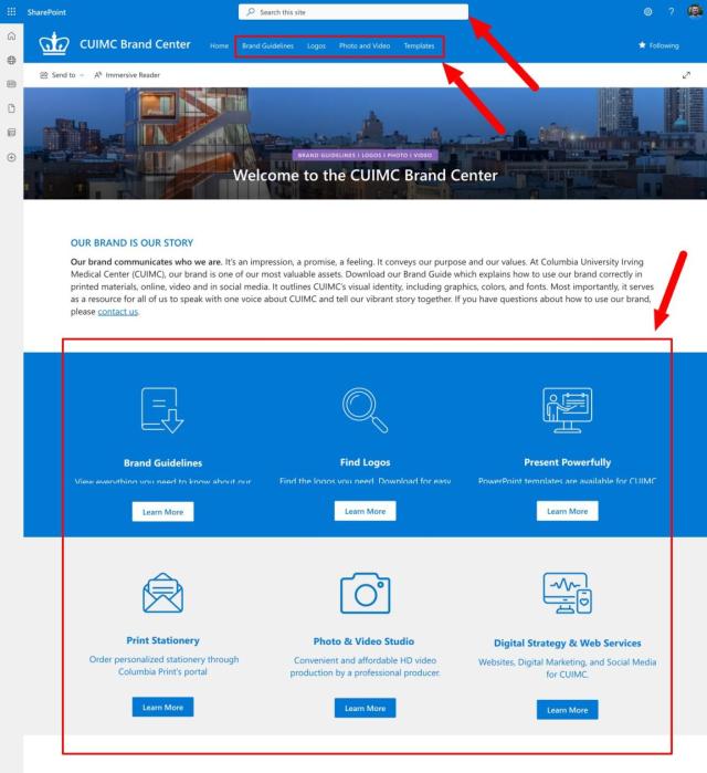 CUIMC Brand Center | Office of Communications